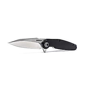 Crescent 3-1/2 Inch Harpoon Blade Composite Handle Pocket Knife - CPK350C, Stainless Steel