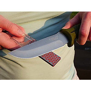 Diamond Machining Technology (DMT) Diamond Mini-Sharp Portable Pocket Fine Grit Sharpener (F70F)