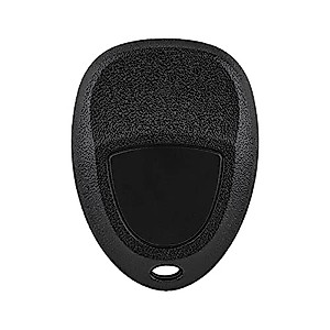 Keyless Remote Start Car Key Fob with Ignition Key fits Chevy Impala 2006 2007 2008 2009 2010 2011 2012 2013 Cadillac DTS Buick Lucerne Chevrolet Monte Carlo OUC60270, OUC60221 (Pack of 2)