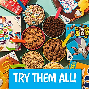 Cocoa Puffs, Chocolate Breakfast Cereal with Whole Grains, Family Size, 25.8 oz