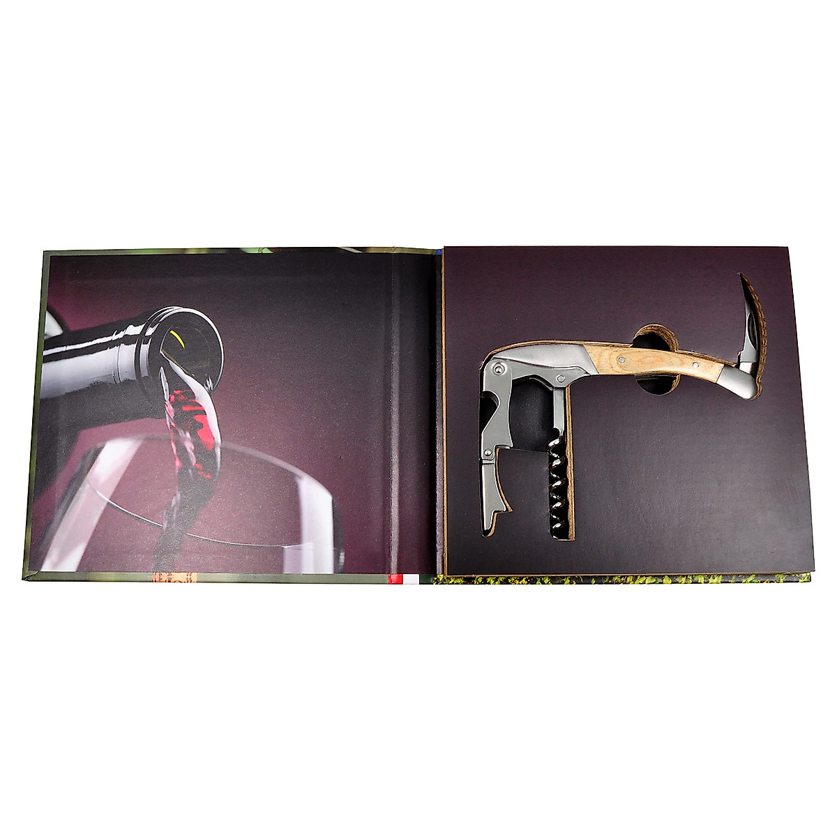 Legnoart Barbera Stainless Steel Sommelier Corkscrew with Oak Wood Handle