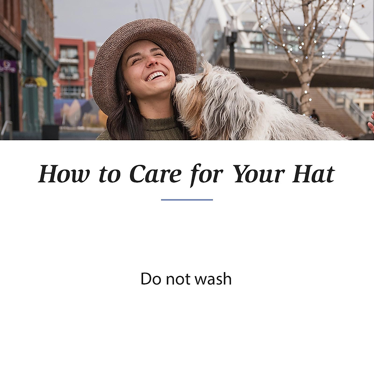 Wallaroo Hat Company – Women’s Catalina Sun Hat – Wide Brim Natural Fiber and Adjustable Sizing for Medium Crown Sizes – Chic Hat for Garden Parties, Beach Getaways and Outdoor Events (Dusty Blue)