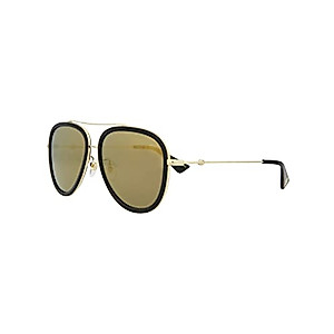 Gucci Womens Gold Gold Gold Fashion Designer Eyewear