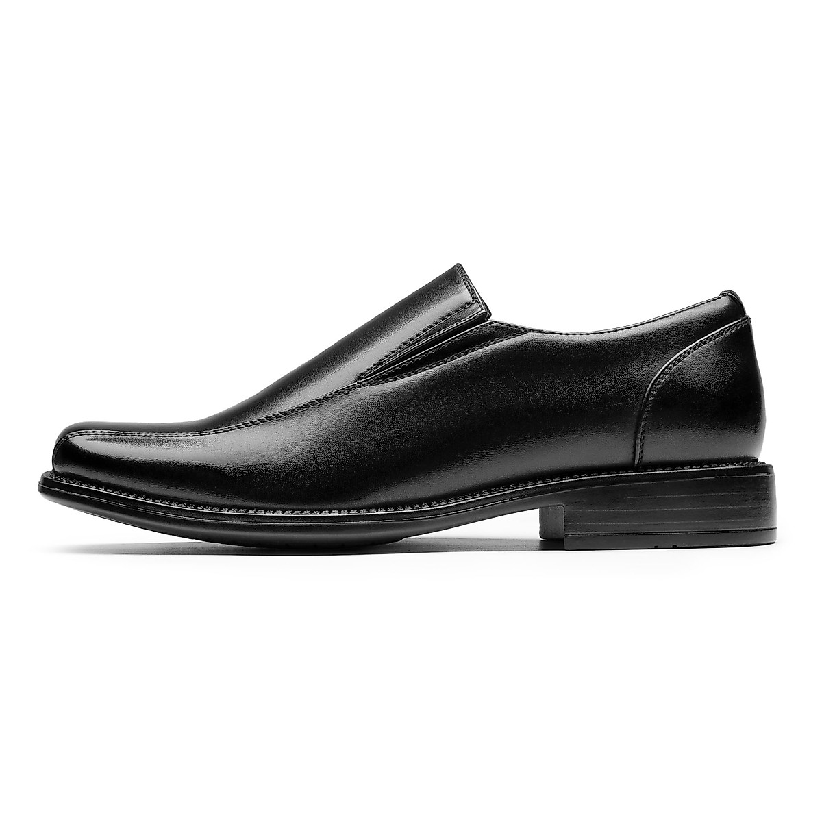 Bruno Marc Mens Leather Lined Dress Loafers Shoes, 1-Black - 8.5 (State-01)
