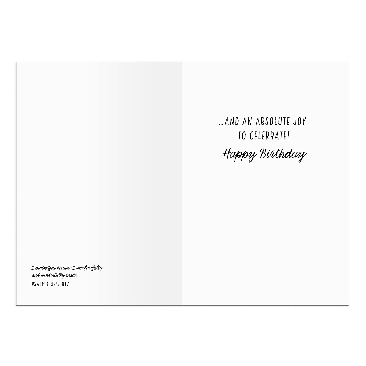 DaySpring - There is No One Like You - 4 Floral Birthday Card Assortment with Scripture - 12 Birthday Boxed Cards & Envelopes (U1199)