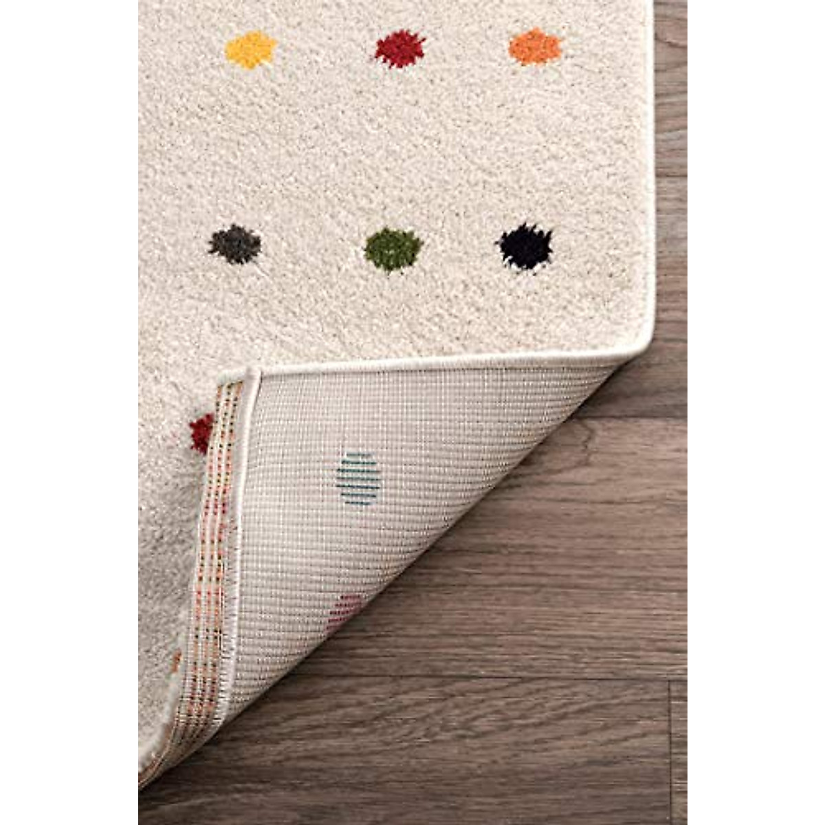 nuLOOM Dorie Dots Area Rug, 8 ft x 10 ft, Multi