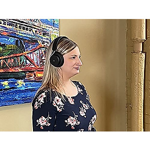 T-Sound Nod Nod Wireless Noise Cancelling Earphones, 40H Listening Time, Bluetooth 5.0 Touch Control Headset, Black (TS02340)