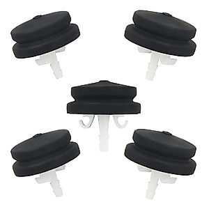 AILEETE 66-7460 Primer Bulb & 44-2750 Primer Body for Toro CCR 2450 3650 2000E Powerlite 3-6.5hp Snowblower, Replaces Lawn Boy 66-7460, 667470, 442750, 120-440 (Pack of 5)