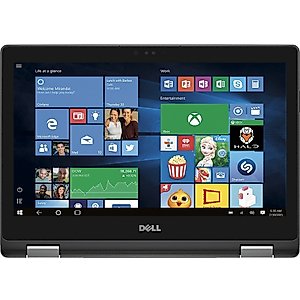 Dell 2017 Inspiron 7000 13.3" 2-in-1 Full HD Touchscreen Convertible Laptop, 7th Intel Core i5-7200u, 8GB DDR4 RAM, 256GB SSD, Backlit Keyboard, Bluetooth, HDMI, 802.11AC, Windows 10-Silver