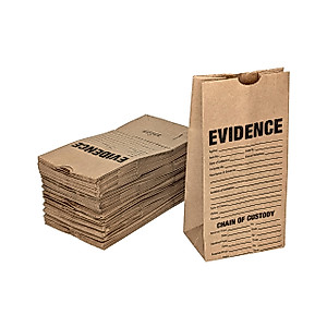 Crime Scene Paper Evidence Bags (Small)