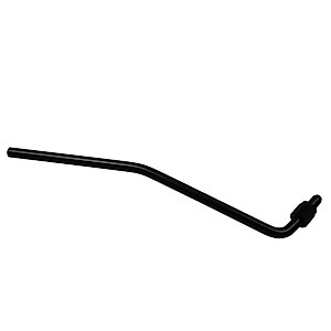 6mm/0.24" Guitar Double Tremolo Arm Whammy Bar Compatible for Floyd Rose Electric Guitar Tremolo Br idge System Parts, Black (2 Pack)