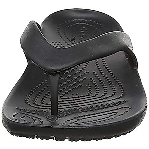 Crocs womens Kadee Ii Flip Flop, Black, 10 US