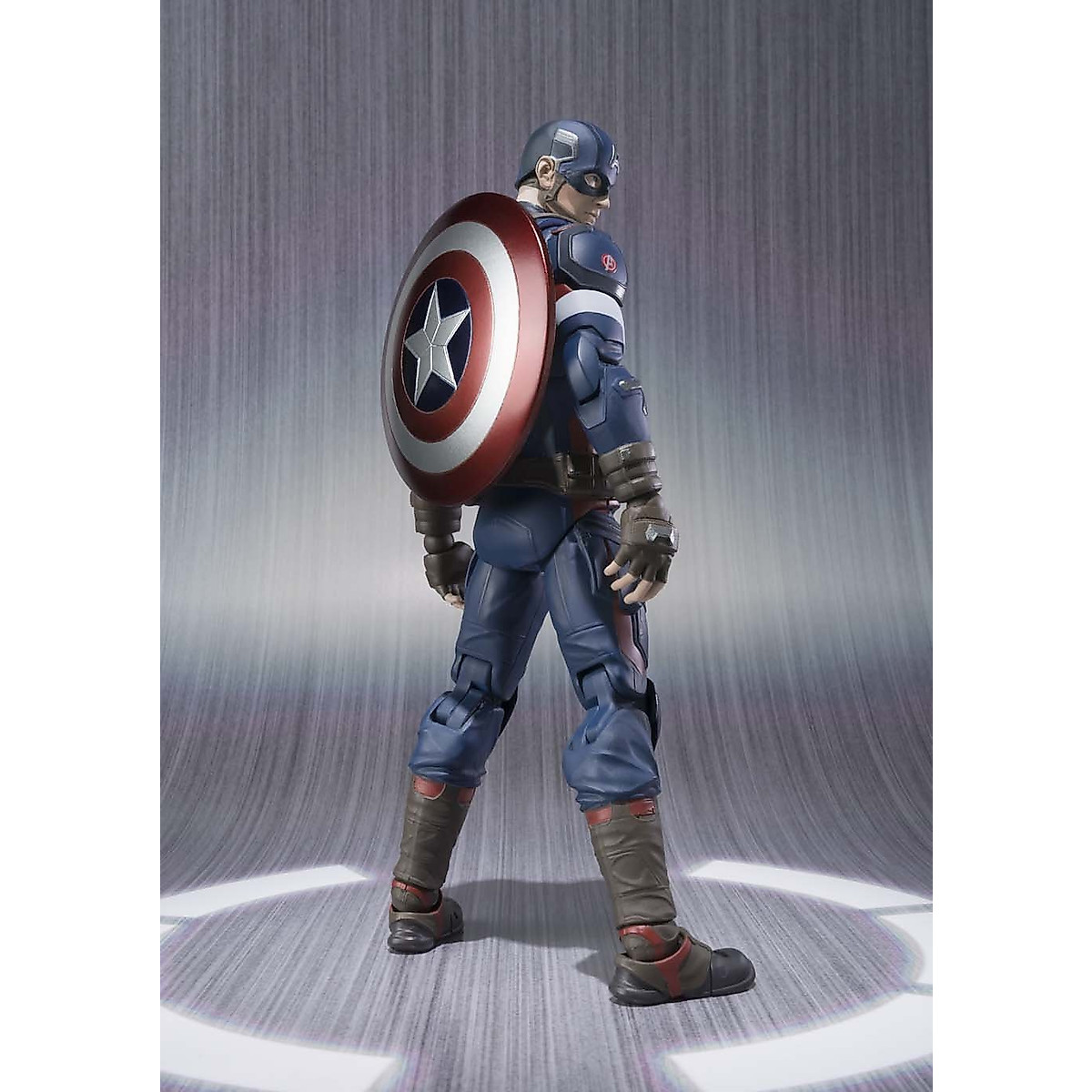 Bandaï SH Figuarts Avengers Captain America About 155mm ABS u0026 PVC Painted Action Figure