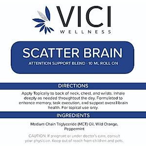 Vici Wellness Scatter Brain Essential Oil Roller