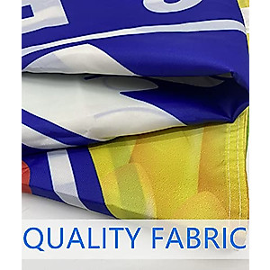 NIKIDAS I Love Titties & Busch Light Flag - Man Cave Busch Corn Beer Flag 3x5 Feet