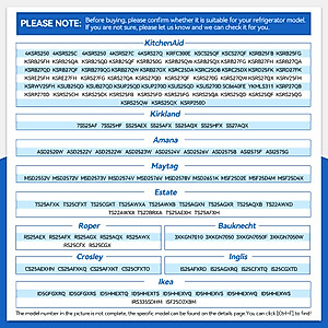 ➋⓿➋➍ ɴᴇᴡ 𝐔𝐩𝐠𝐫𝐚𝐝𝐞𝐝 WPW10670845, W10670845 Refrigerator Ice Bucket for Whirlpool, kitchenaid, Kenmore, Amana Refrigerators Etc.Replaces 2196091,1115342,1115372, W10670845 Etc,1 Year Warranty