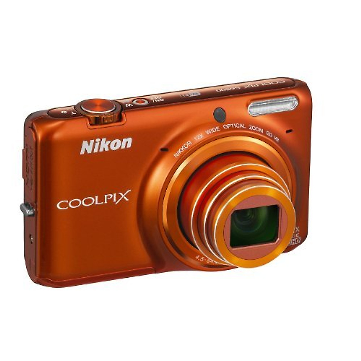 Nikon Digital Camera COOLPIX S6500 OR Orange S6500OR