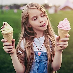 SOTOGO 12 Pieces Girls Necklaces and Bracelets Set Colorful Gift Party Favors Friendship Pretend Dress Up Play Jewelry for Kids Child Toddler, Cute Style