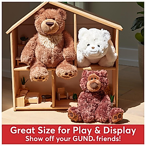 GUND Original Snuffles Teddy Bear, Premium Stuffed Animal for Ages 1 and Up, White, 10”