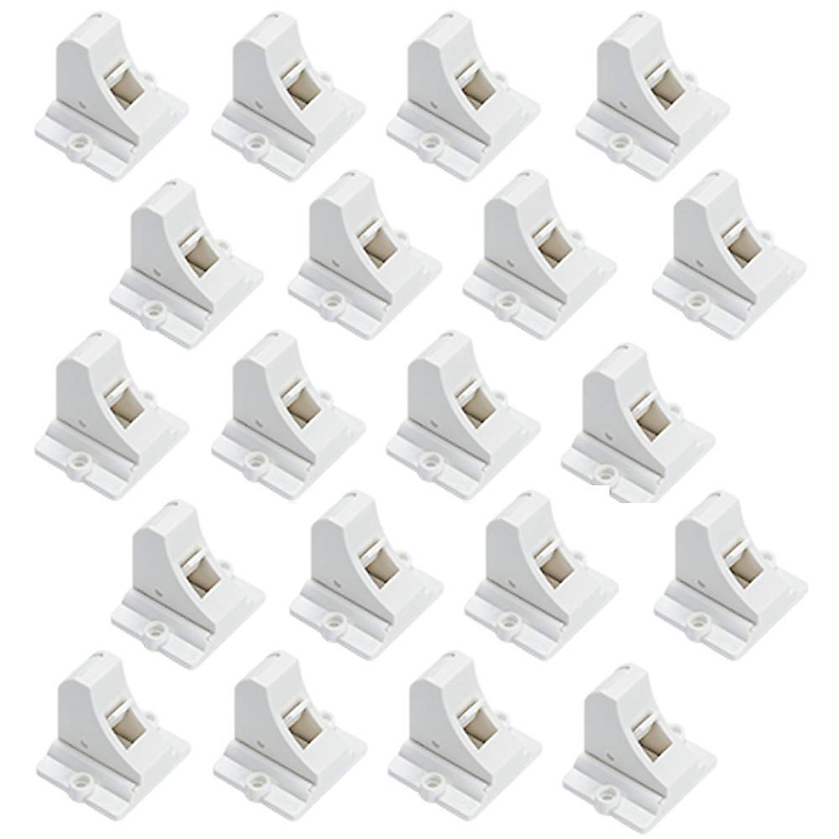 Baby Proofing Magnetic Cabinet Locks - 20 locks + 3 keys Total - Bundle 2 items - 20 Locks with Extra Child Proof Replacement Magnet Key