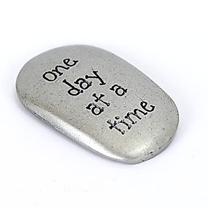 Cathedral Art TS103 One Day at a Time Soothing Stone, 1-1/2-Inch