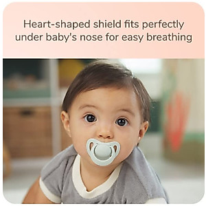 NUK | Orthodontic Pacifiers | Light Blue-Blue| 6-18 Months | Best Pacifier for Breastfed Babies | BPA Free | Shaped to Soothe Just Like Mom | 2-Pack (Blue)