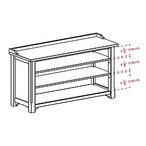 HDYYGY Wooden Stool, Shoe Cabinet