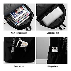 ZQKJLH Baseball Backpacks for School Baseball Print Bookbags for Boys Girls Baseball Player Lightweight Laptop Bags 17in Durable Waterproof Backpacks for Adult Women Men Travel