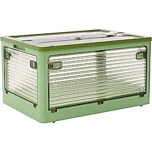 Aroya Storage Box, All Directions, Single Item, Width 23.6 x Depth 16.5 x Height 13.4 inches (60 x 42 x 34 cm), Capacity 23.7 gal (85 L), Folding, Clothes Organization, with Wheels, Storage Case,