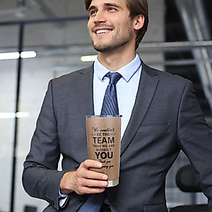 DECZHIYU Boss Gifts for Men - Boss Day Gifts for Him - Christmas Birthday Appreciation Gifts for Boss from Employee - Male Boss Manager Leader Principal Gifts Ideas - 20 oz Stainless Steel Tumbler