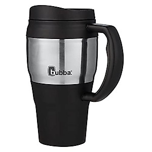 Bubba Stainless Steel,Polypropylene Travel Mug, 20 Ounce (Colors May Vary)