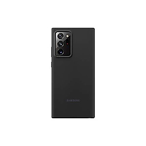 SAMSUNG Galaxy Note20 Ultra 5G Case, Silicone Back Protective Cover - Black (US Version) (EF-PN985TBEGUS)