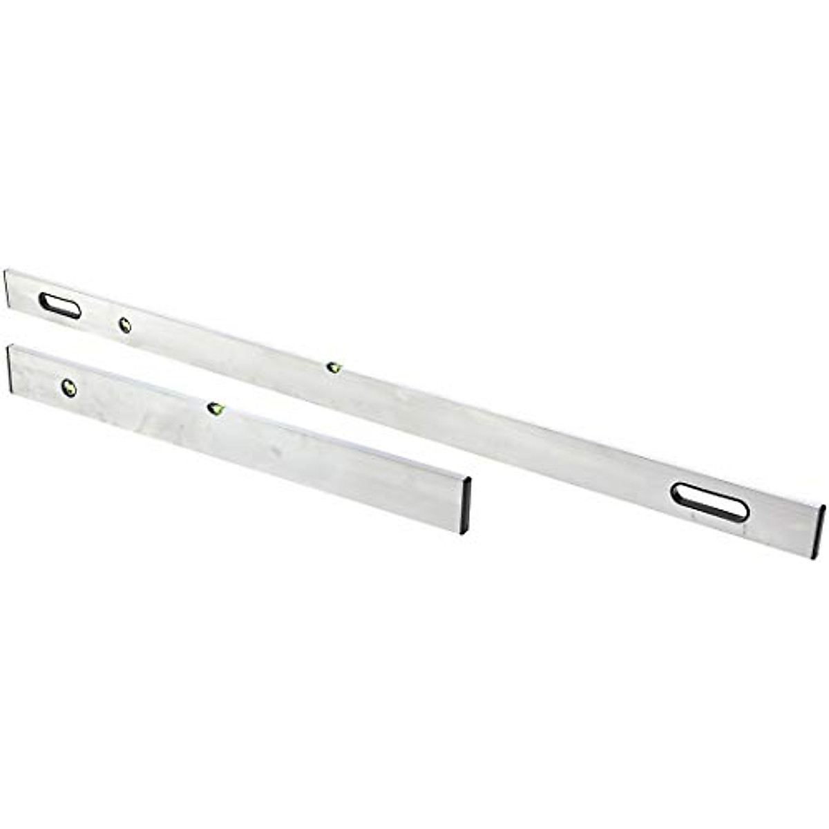 Keson LKS7839 Aluminum Alloy Concrete Screed Level Combination Set with 3 20% Magnified Vials, 39 & 78",Silver