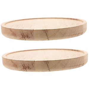 HOMSFOU 2pcs Wall Mount Bookshelf Wood Decor Wall Hooks Decorative Wall Mounted Bookshelves Wood Trim Wood Bookshelf Round Bookshelf Wall Decor Holder Wall Shelf Wooden Rack Television 15c