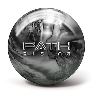 Pyramid Path Rising Bowling Ball (Black/Silver, 14lb)
