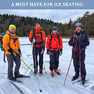 Boaton Ice Safety Picks, Safety Kits for Ice Fishing and Ice Skating, Save You from Falling Into Ice, Floating and Safe to Use