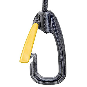 Kantek Ultra-Lite Folding Cart with Locking Telescoping Handle, 200-Pound Capacity, 11-Inch x 13.25-Inch Platform, Black (LGLC200)