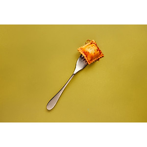 Knork Lite Salad Fork, Stainless Steel, Matte, 4 piece Set