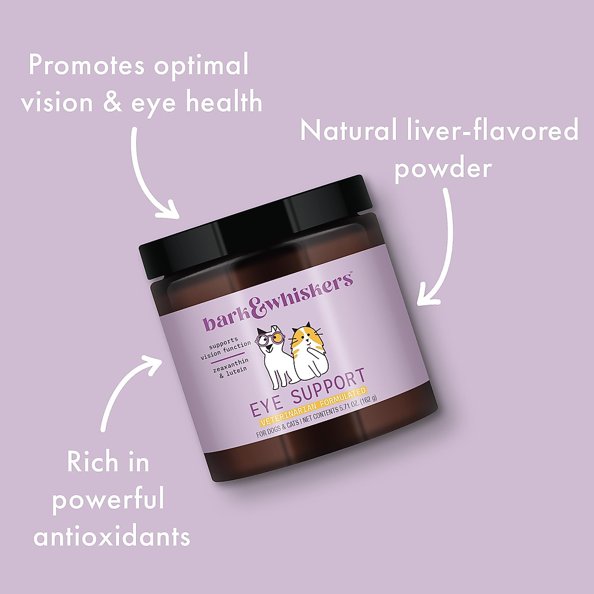 Dr. Mercola, Eye Support, For Cats and Dogs, 6.34 oz (180 g), non GMO, Gluten Free