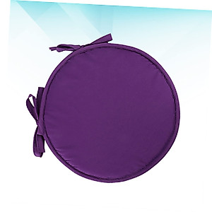 CAXUSD Outdoor Chair 1pc Office Round Cushion Pillows for Couch Chair Seat Cushion Seat Cushions for Home High Stool Non- Purple Car Seat Cushion