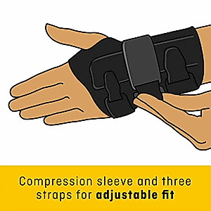 FUTURO Compression Stabilizing Wrist Brace, Left Hand, S/M