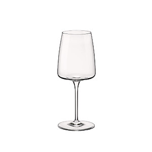Bormioli Rocco Planeo 12.75 oz. White Wine Glasses, Clear, Set of 4