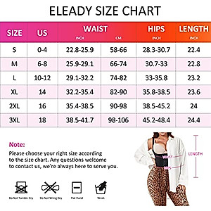 Eleady Womens Waist Trainer Corset Vest Weight Loss Breathable Tank Tops Tummy Control Shapewear Slimming Body Shaper (Black Bodysuit, Large)
