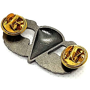 US ARMY Airborne Parachutist Paratrooper Jump Wings Insignia Pin Oxidized Badge