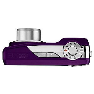 Kodak EasyShare C182 12 MP Digital Camera with 3x Optical Zoom and 3.0-Inch LCD- Purple(Factory Refurbished)