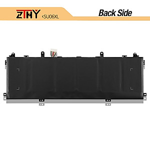ZTHY SU06XL Battery Replacement for HP Spectre X360 15-DF 15T-DF 15-DF0XXX 15-DF1XXX 15T-DF100 15-DF0013DX 15-df1033dx 15-DF0033DX 15-DF1043DX 15-DF0043DX 15-DF0070NR L29048-271 L29184-005 SU06084XL
