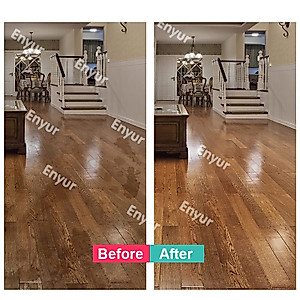 Enyur Floor Cleaner Sheets for Mopping Ultra-Concentrated Floor Sheets - Dissolves Instantly in Water Multi-Surface Cleaner for Non Stubborn Stains, Portable box 32 Sheets