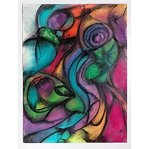 Faber-Castell Gelatos Colors Set, Iridescents - Water Soluble Pigment Crayons - 15 Iridescent Colors