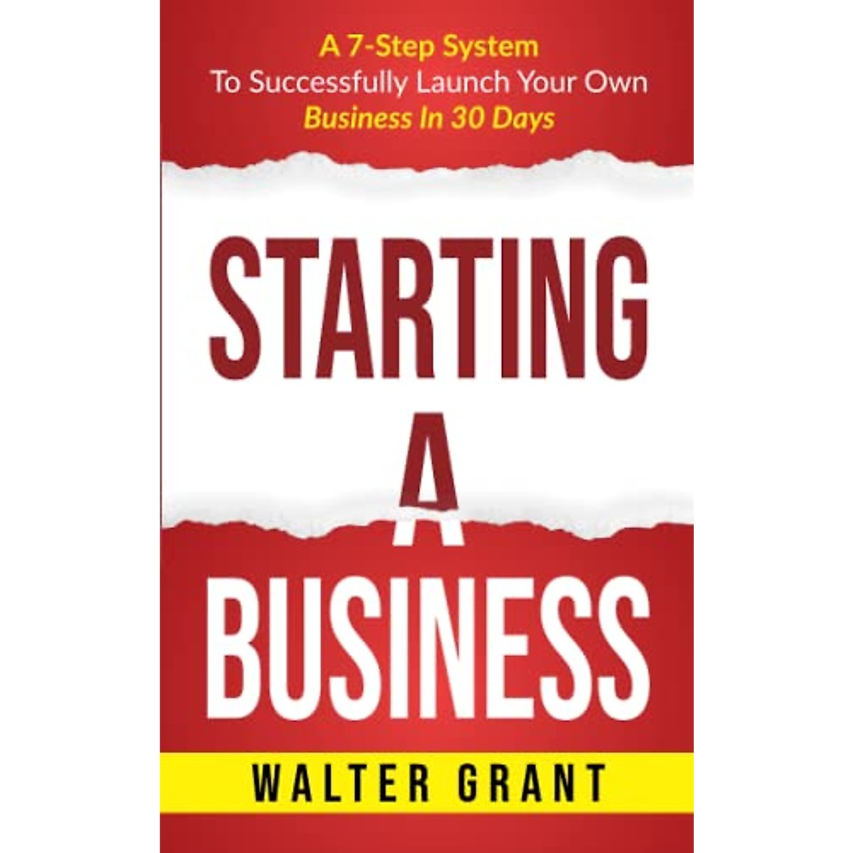 Starting A Business: A 7-Step System To Successfully Launch Your Own Business In 30 Days (Business 101)