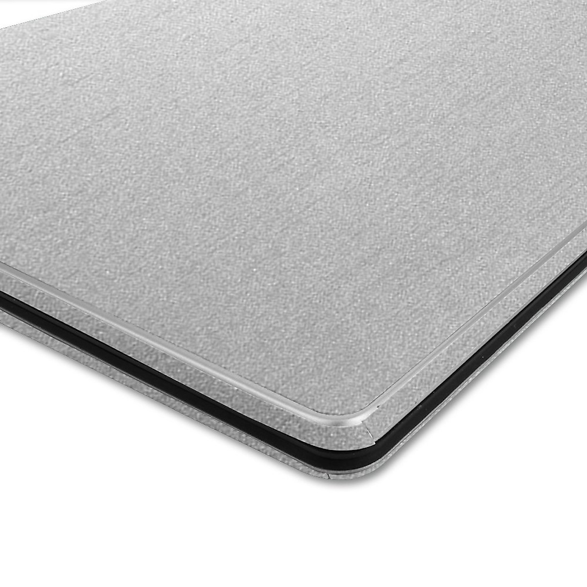 Skinomi Brushed Aluminum Full Body Skin Compatible with Toshiba Satellite Radius (2015, 15.6 inch)(Full Coverage) TechSkin with Anti-Bubble Clear Film Screen Protector